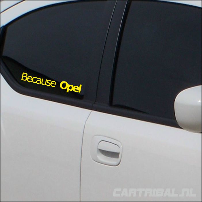 OPEL STICKERS Archives - cartribal.nl sticker styling