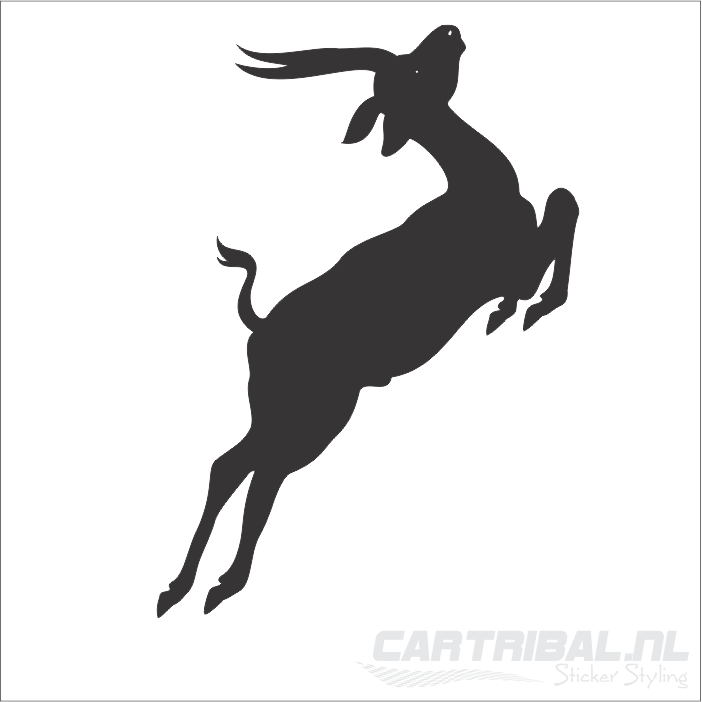 springbok sticker | cartribal.nl sticker styling