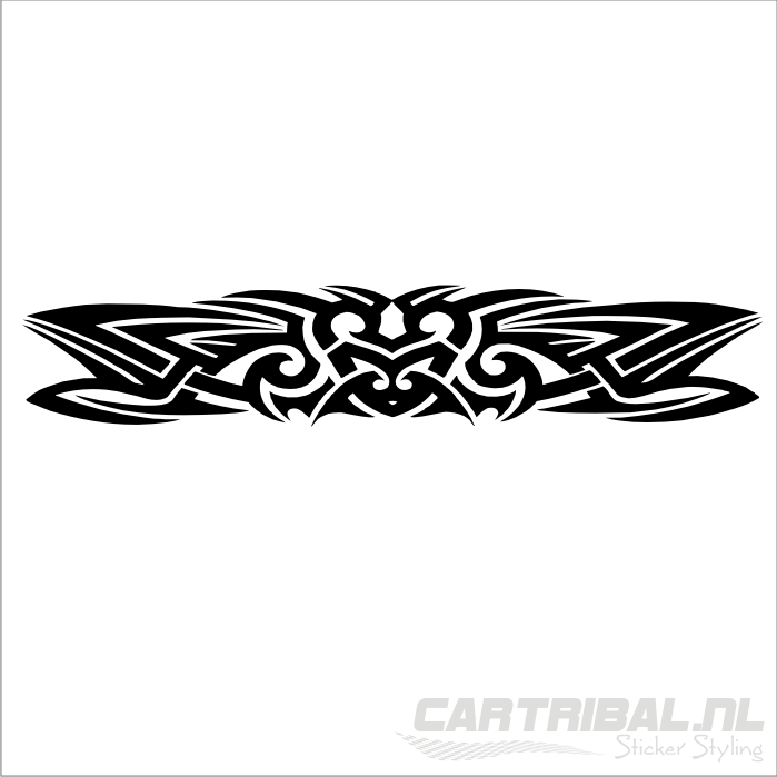 tribal sticker model 022 | cartribal.nl sticker styling