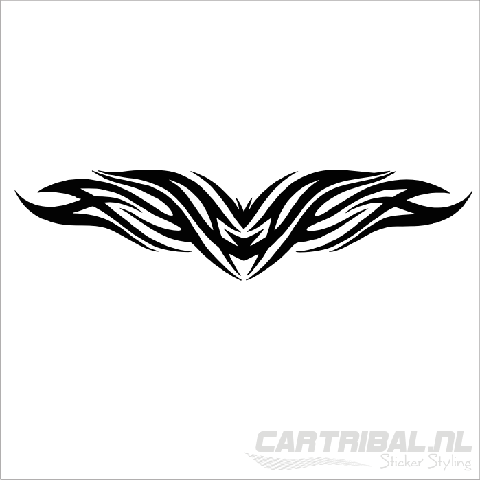 tribal sticker model 025 | cartribal.nl sticker styling