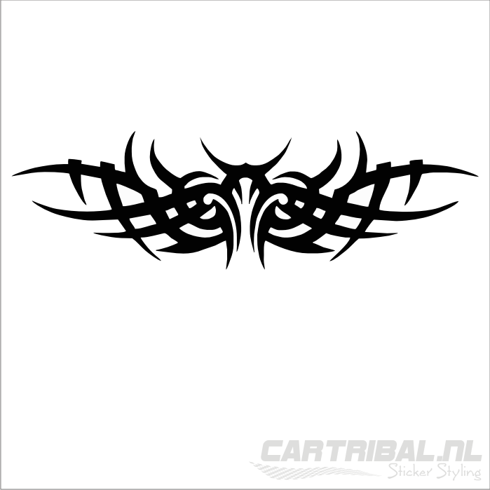 tribal sticker model 030 | cartribal.nl sticker styling