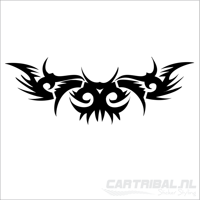 Tribal sticker | cartribal.nl sticker styling